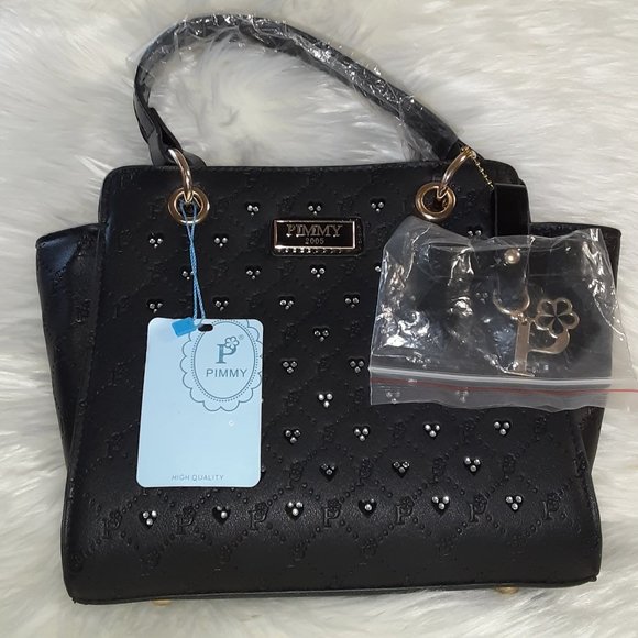 Pimmy | Bags | Shoulder Bag Pimmy Black Nwt | Poshmark